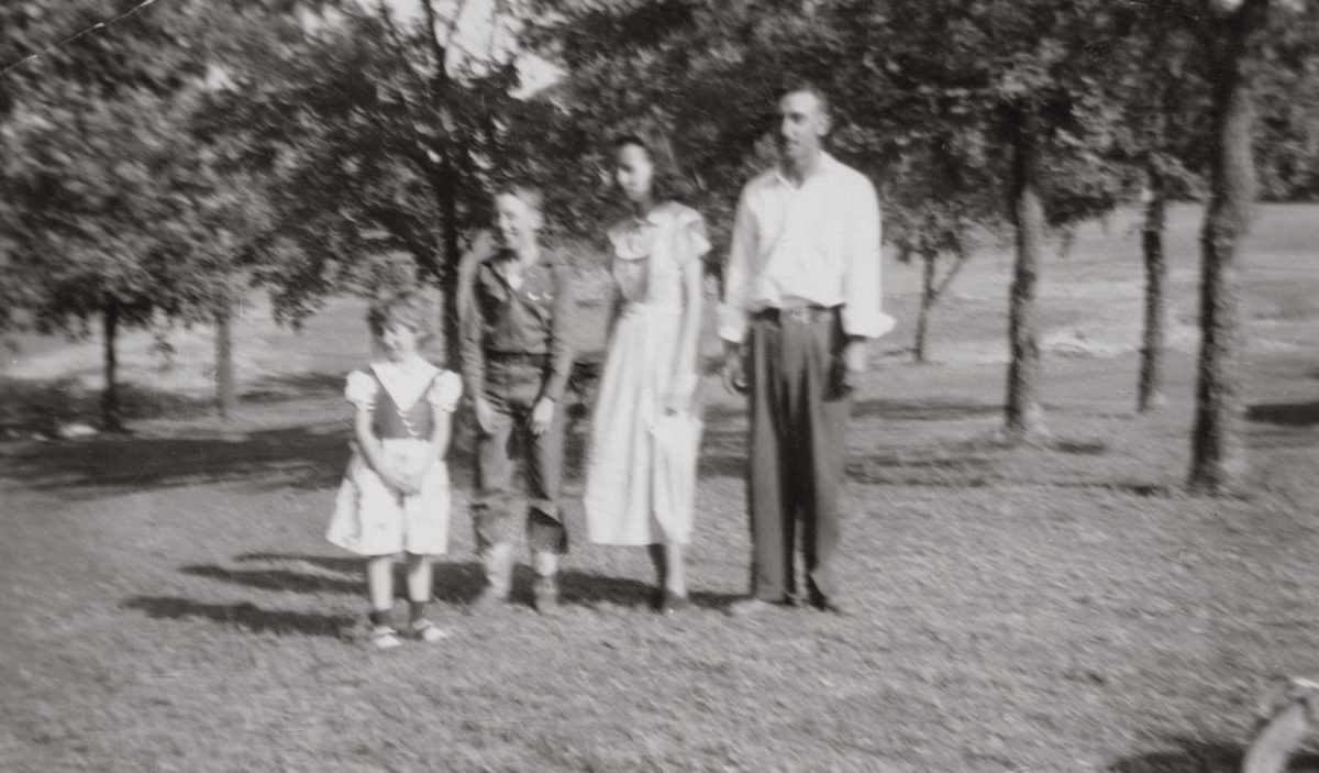 Judy, Wayne, Ralph and Erma Routson – Wilson Family Album