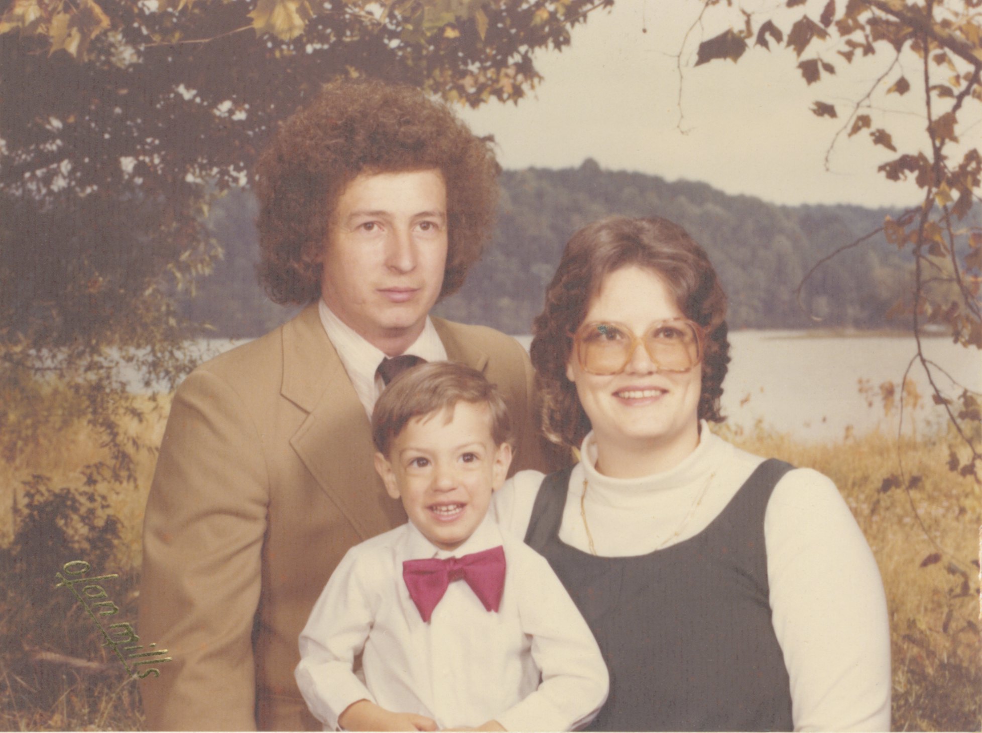 Bob Anita and Jerry Portrait – Wilson Family Album