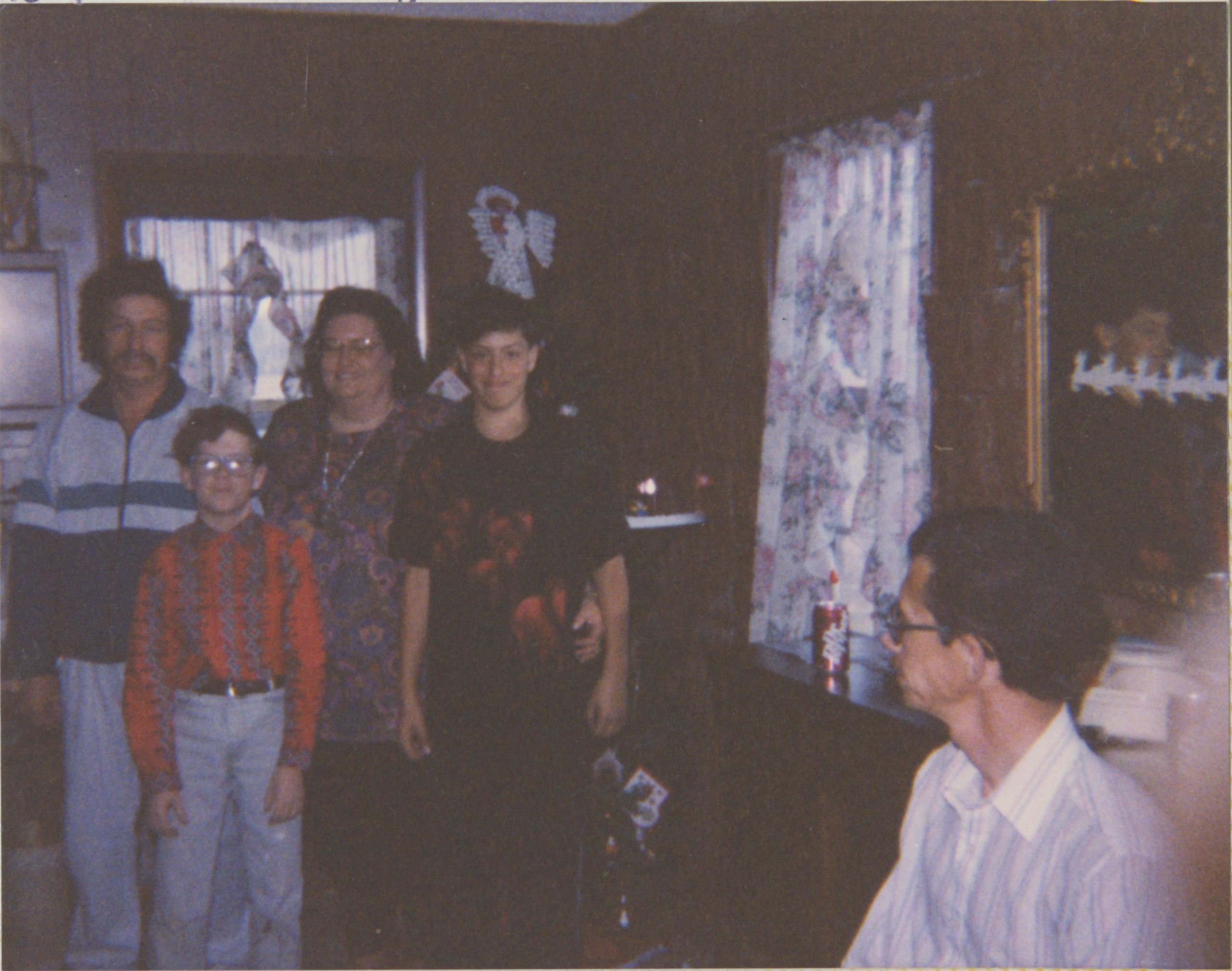 Bob, Anita and kids – Wilson Family Album